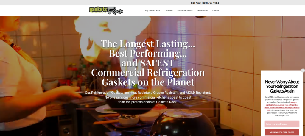Commercial Refrigeration Gaskets & Maintenance Services